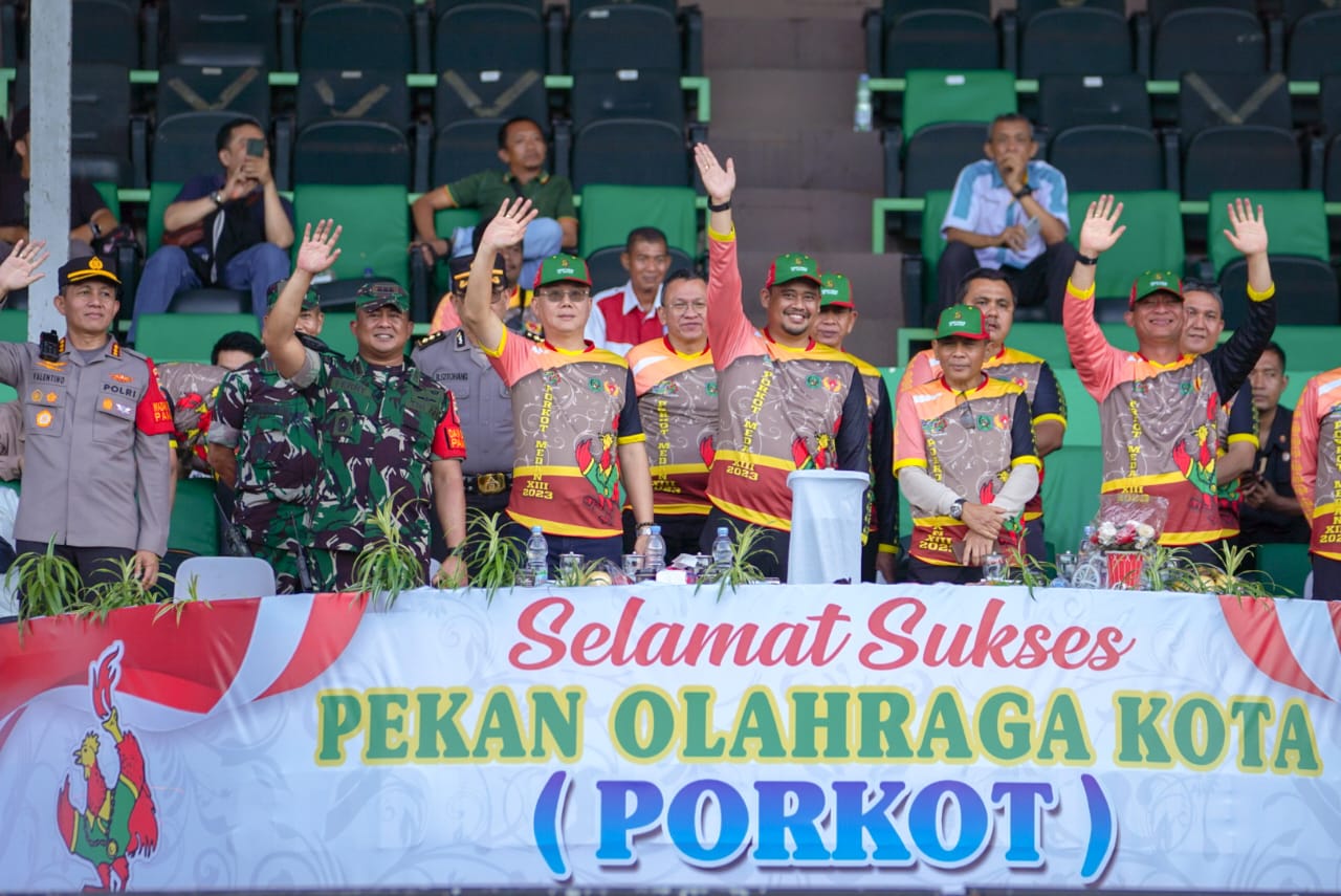 Bobby Nasution Buka Porkot XIII, Momentum Persiapan PON 2024 ...